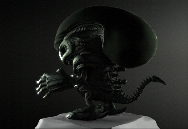 Lars Korb - baby xenomorph