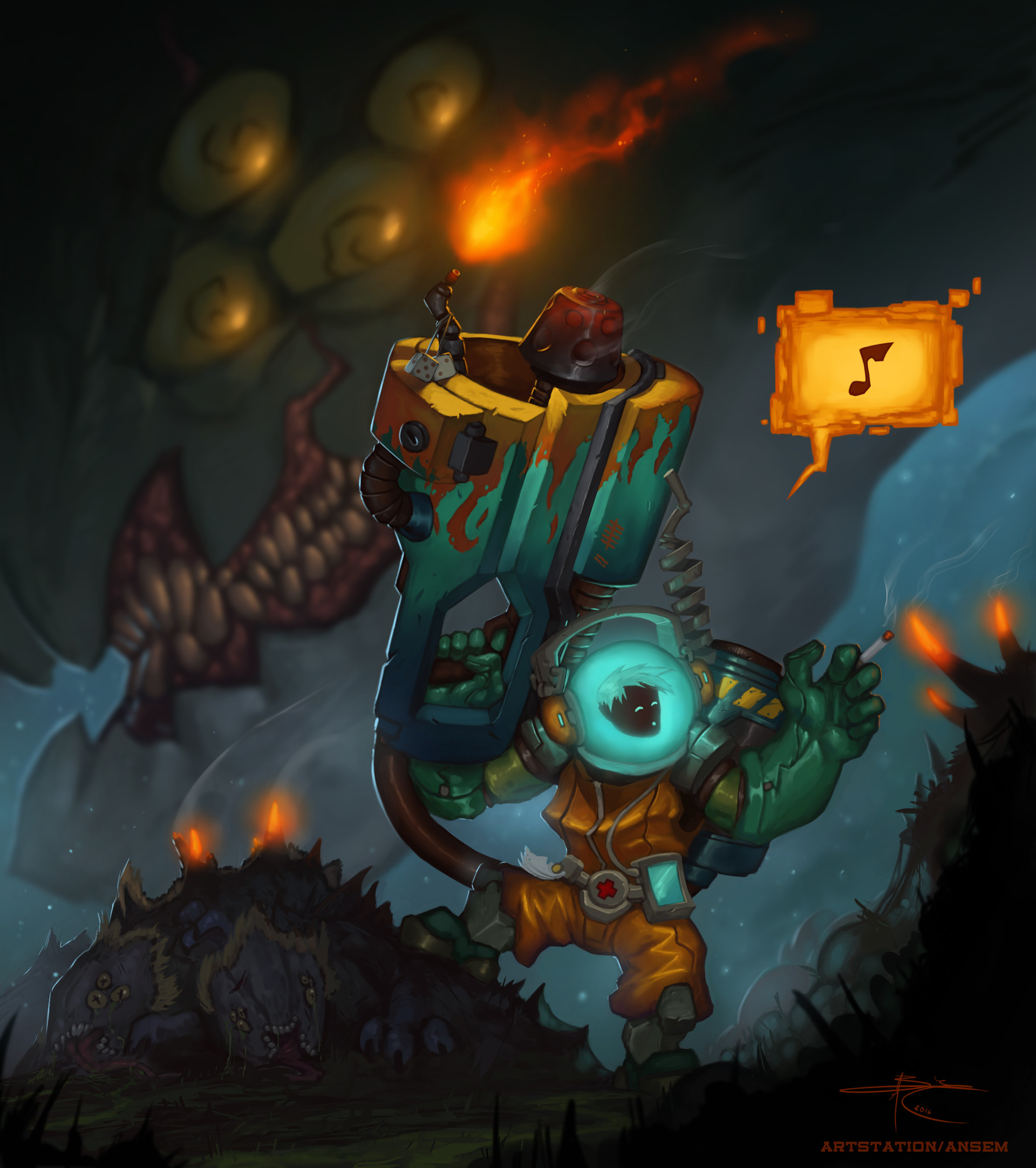 ArtStation - Rudy the Janitor