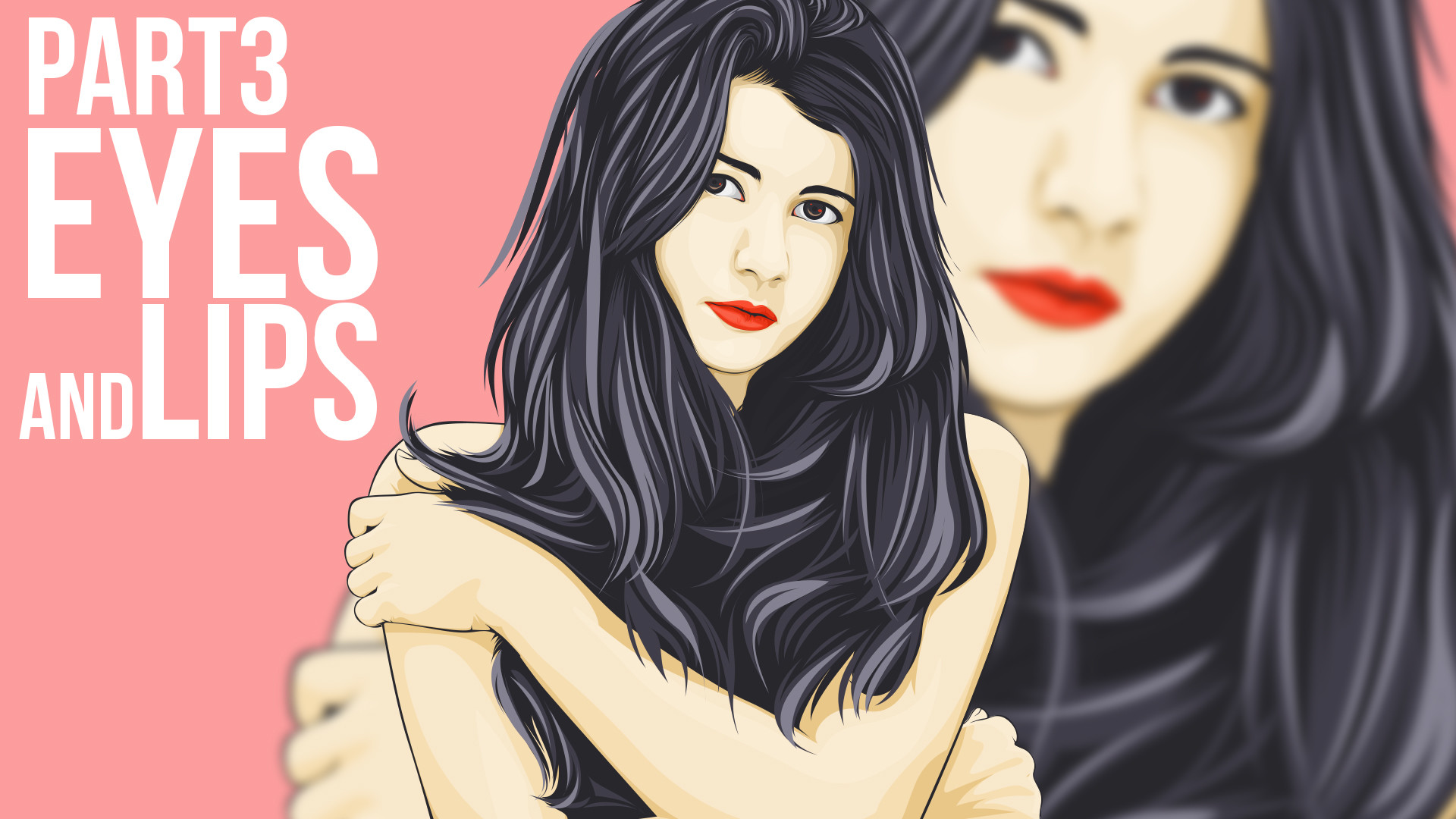 how to draw lips on photoshop