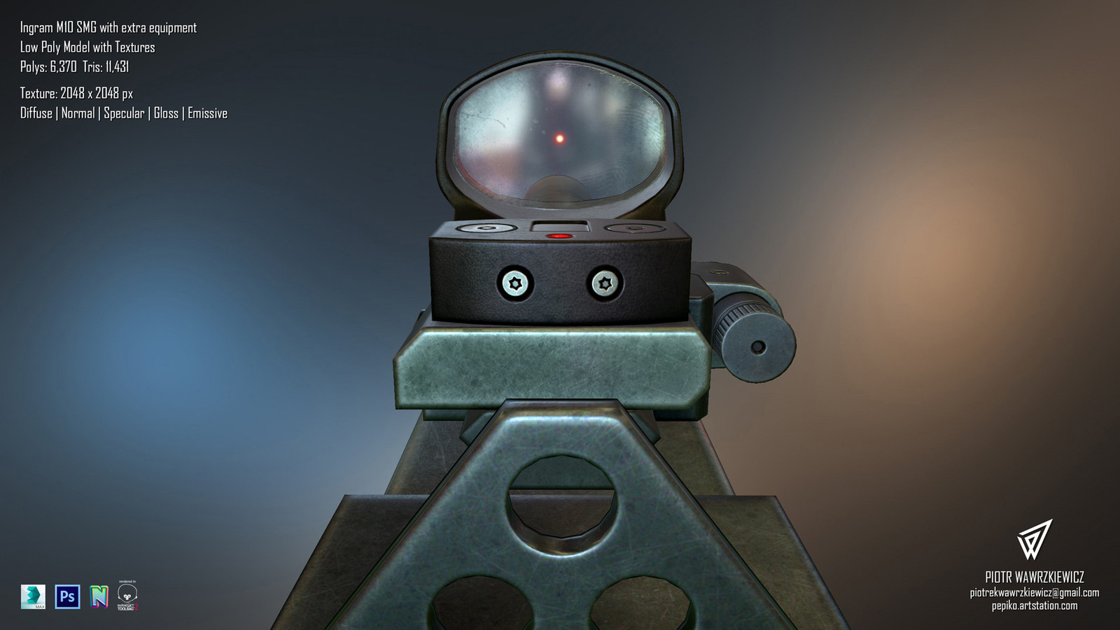 Piotr Wawrzkiewicz - Ingram M10 (MAC-10) Submachine Gun