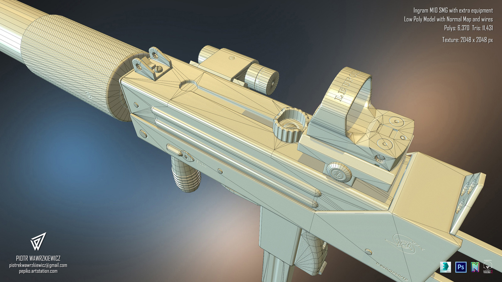 Piotr Wawrzkiewicz - Ingram M10 (MAC-10) Submachine Gun