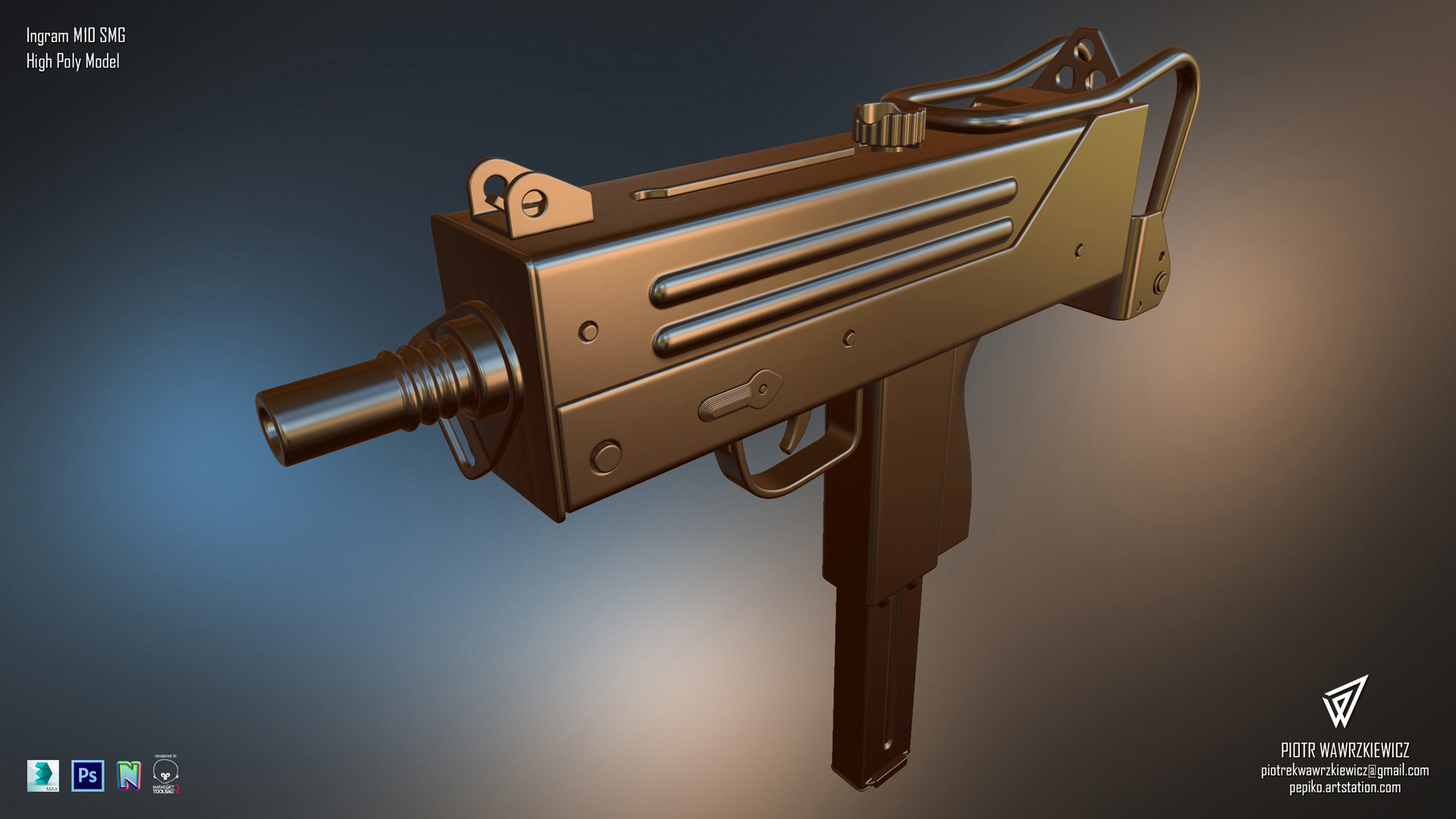 Piotr Wawrzkiewicz - Ingram M10 (MAC-10) Submachine Gun