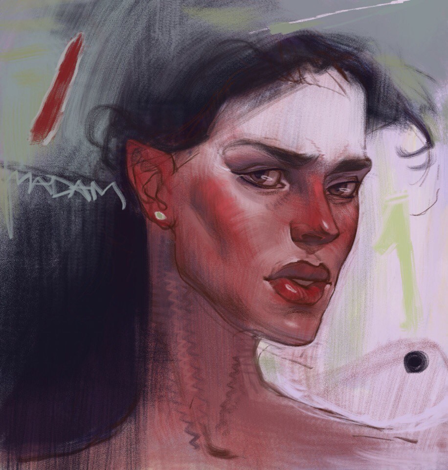 ArtStation - Madam portrait 1