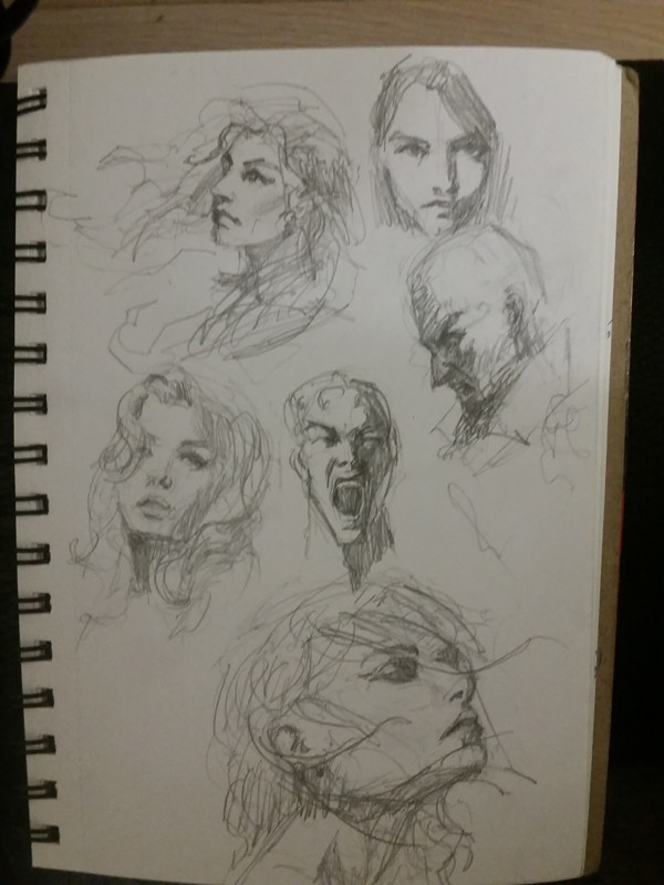 ArtStation - 63/100 - face studies