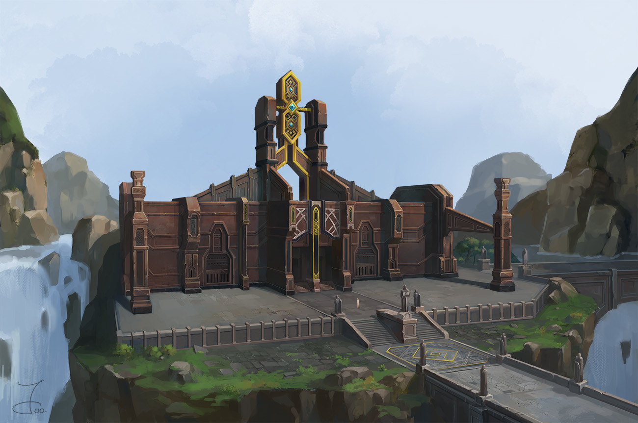 ArtStation - dwarf structure