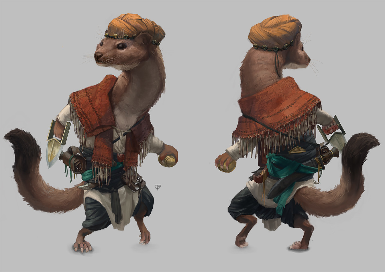 ArtStation - Weasel Thief, Yuriy Georgiev