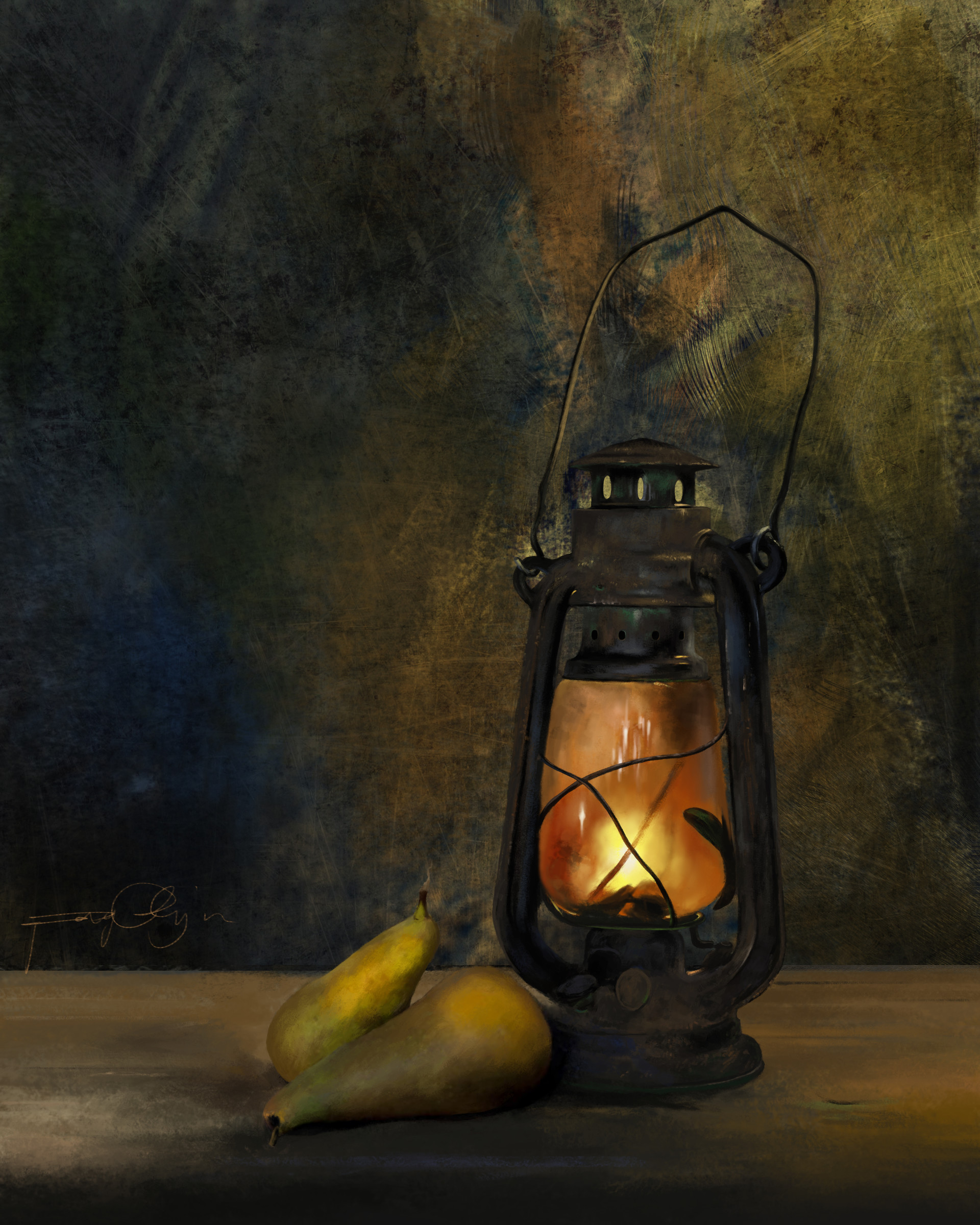 ArtStation - paint still life;