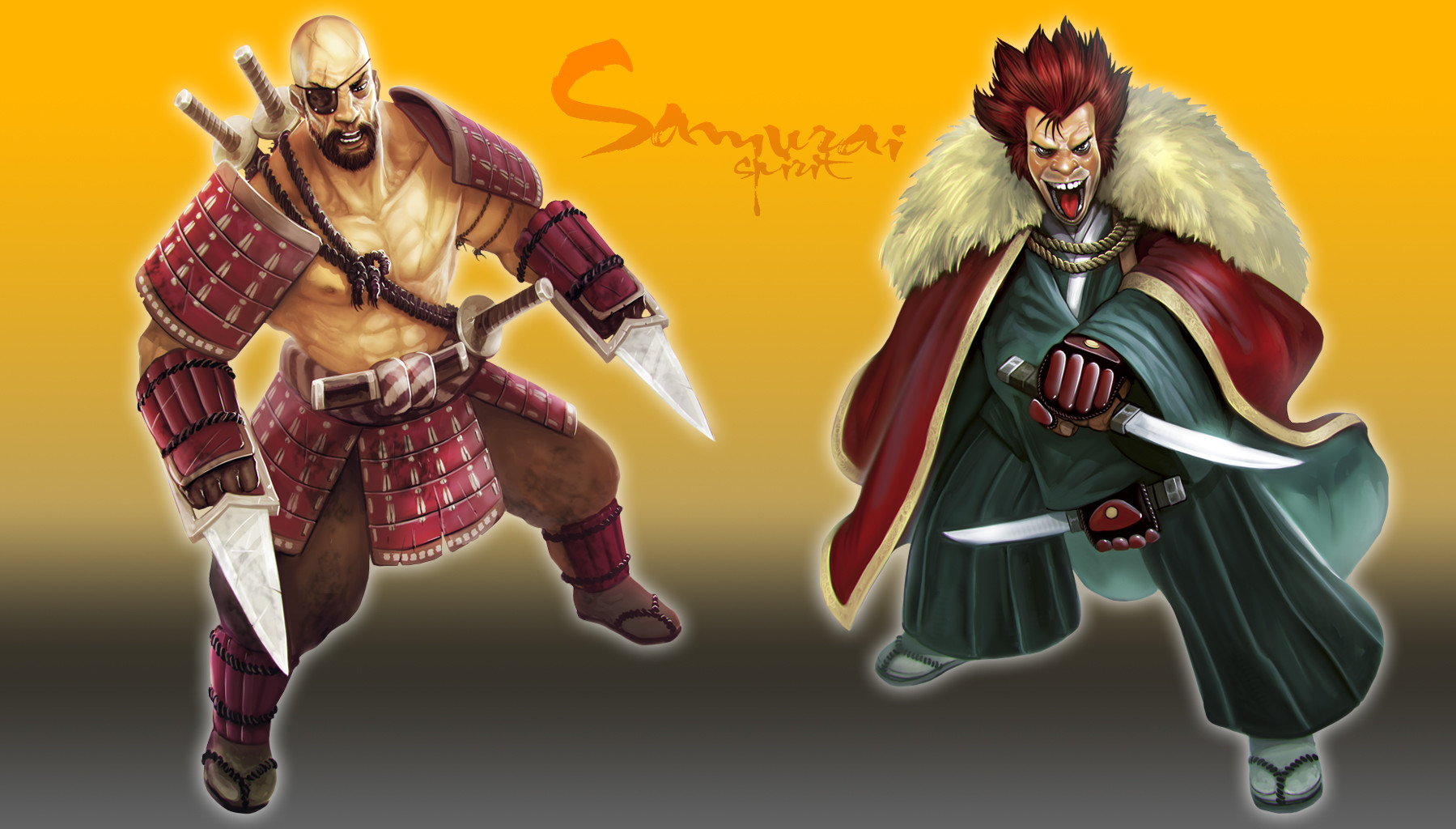 ArtStation - Bandits - Samurai Spirit