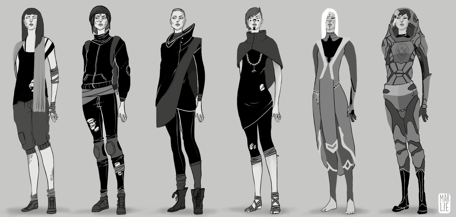 ArtStation - Clothing study