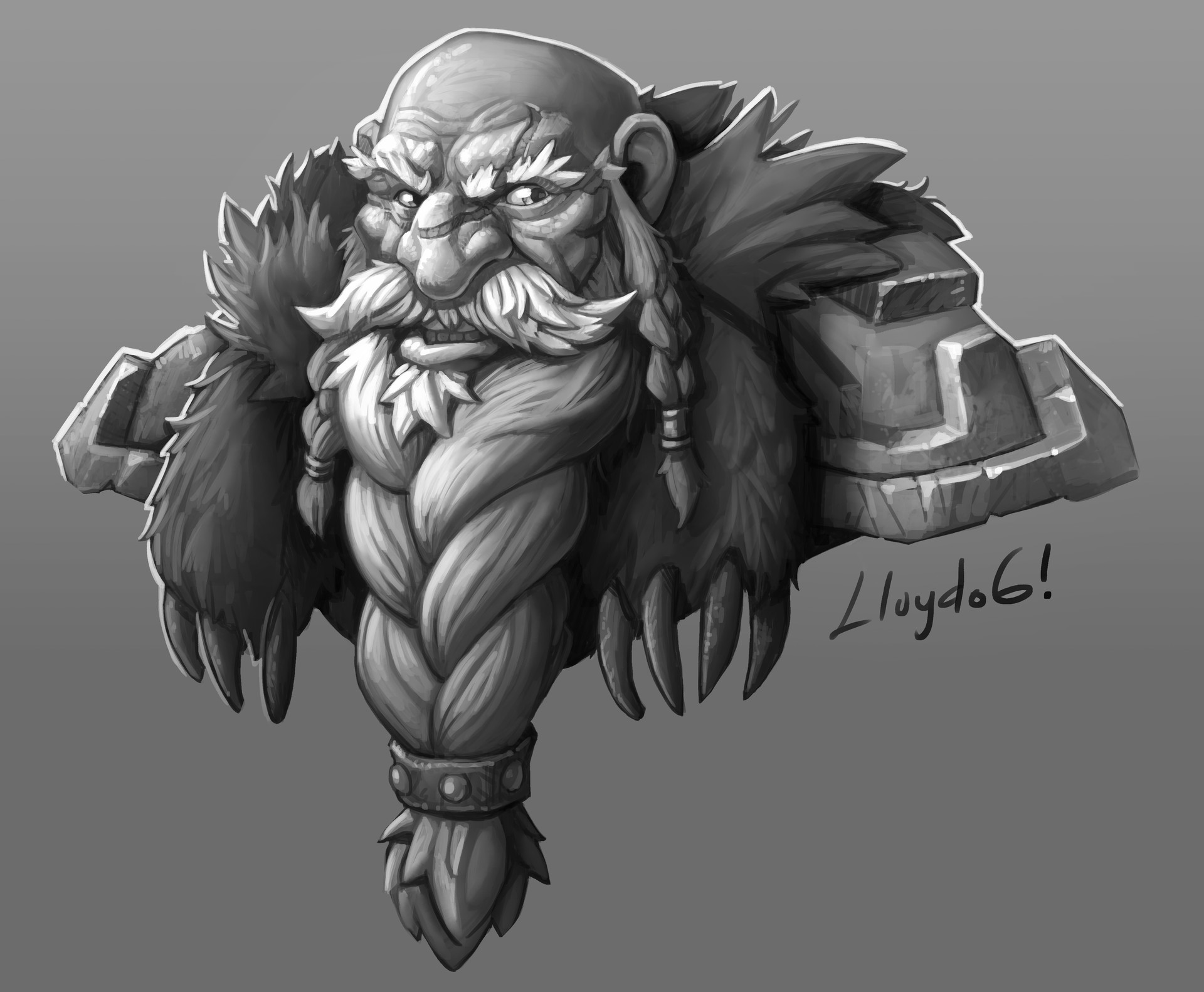 ArtStation - Dwarf Commission