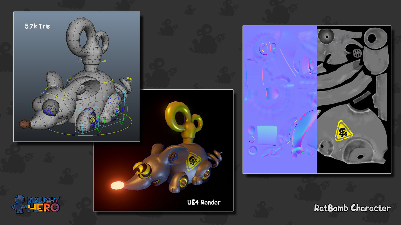 Alexey Merkuliev - Rat Bomb Character