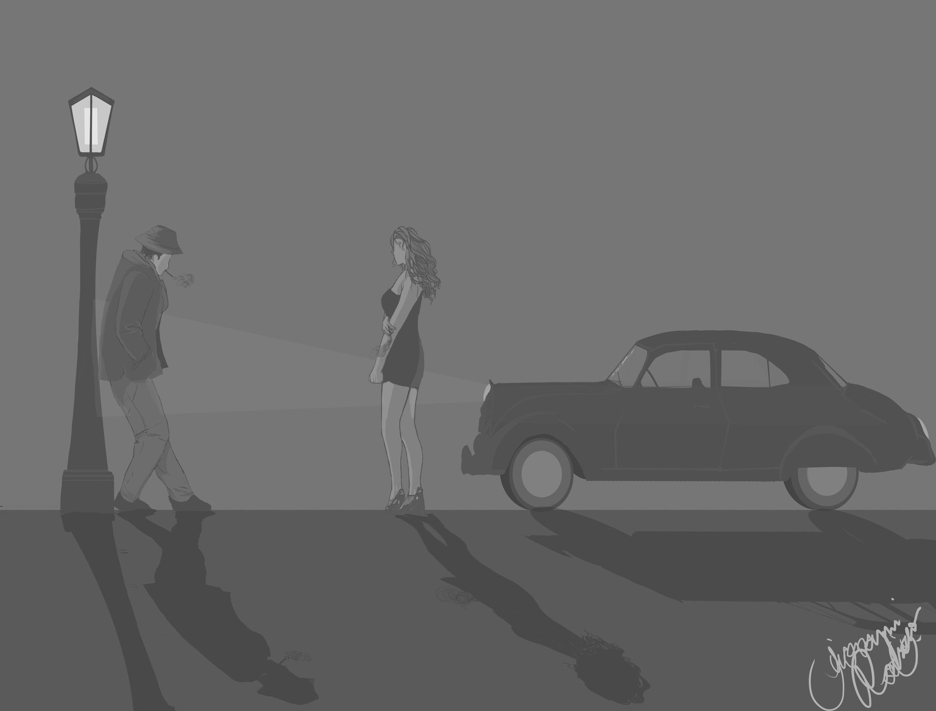 ArtStation - Noir Illustration