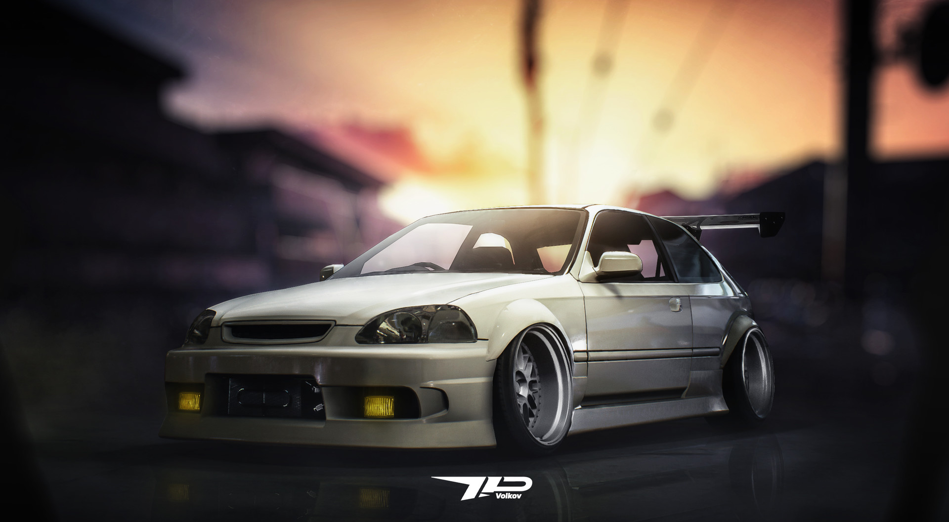 ArtStation - Honda Civic Bensopra