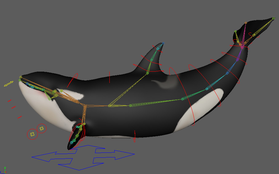 Jamie Carr - Female Orca (Rigged)