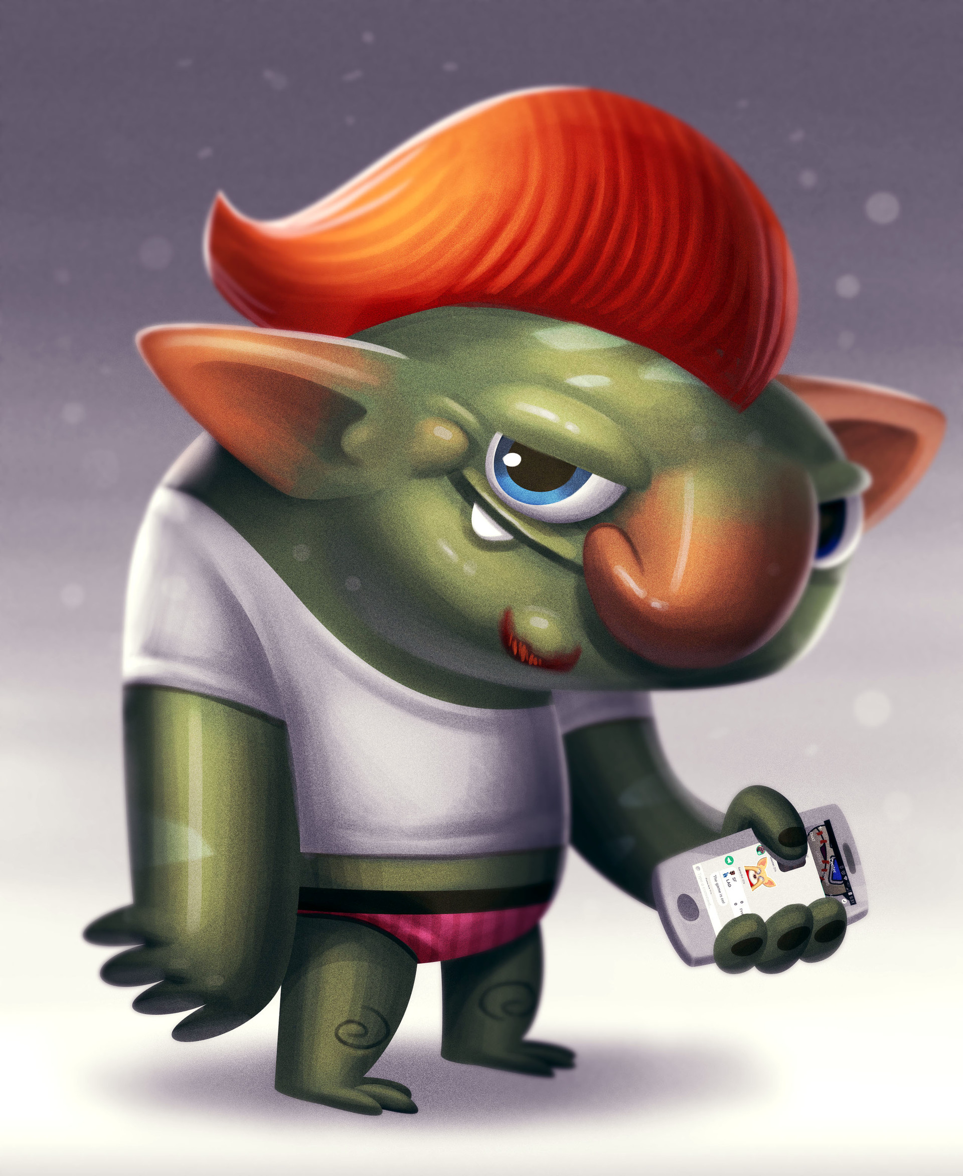 ArtStation - A Cartoon Troll