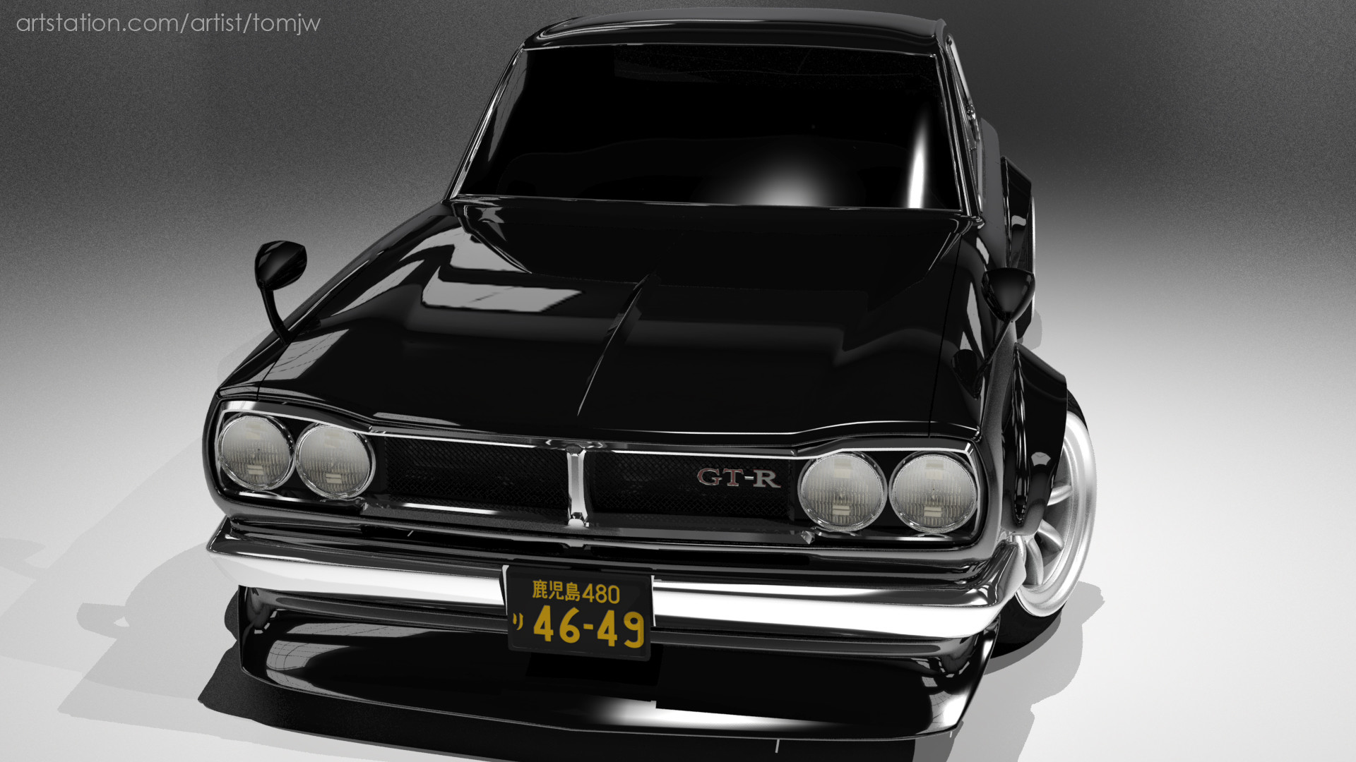 Theslap Train 1971 Nissan Skyline 2000 Gt R