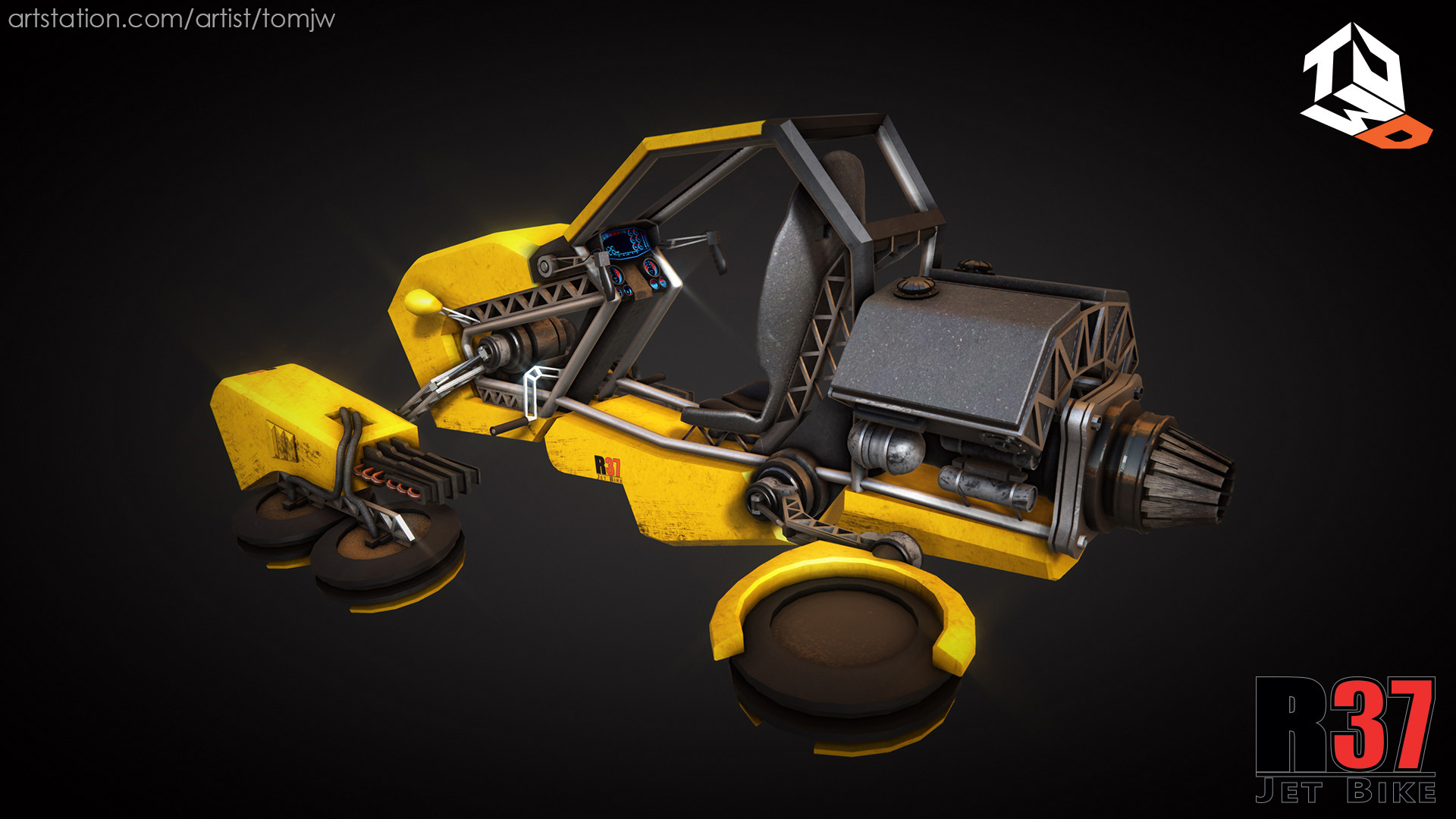 Tom JW - Anti Grav Jet Bike