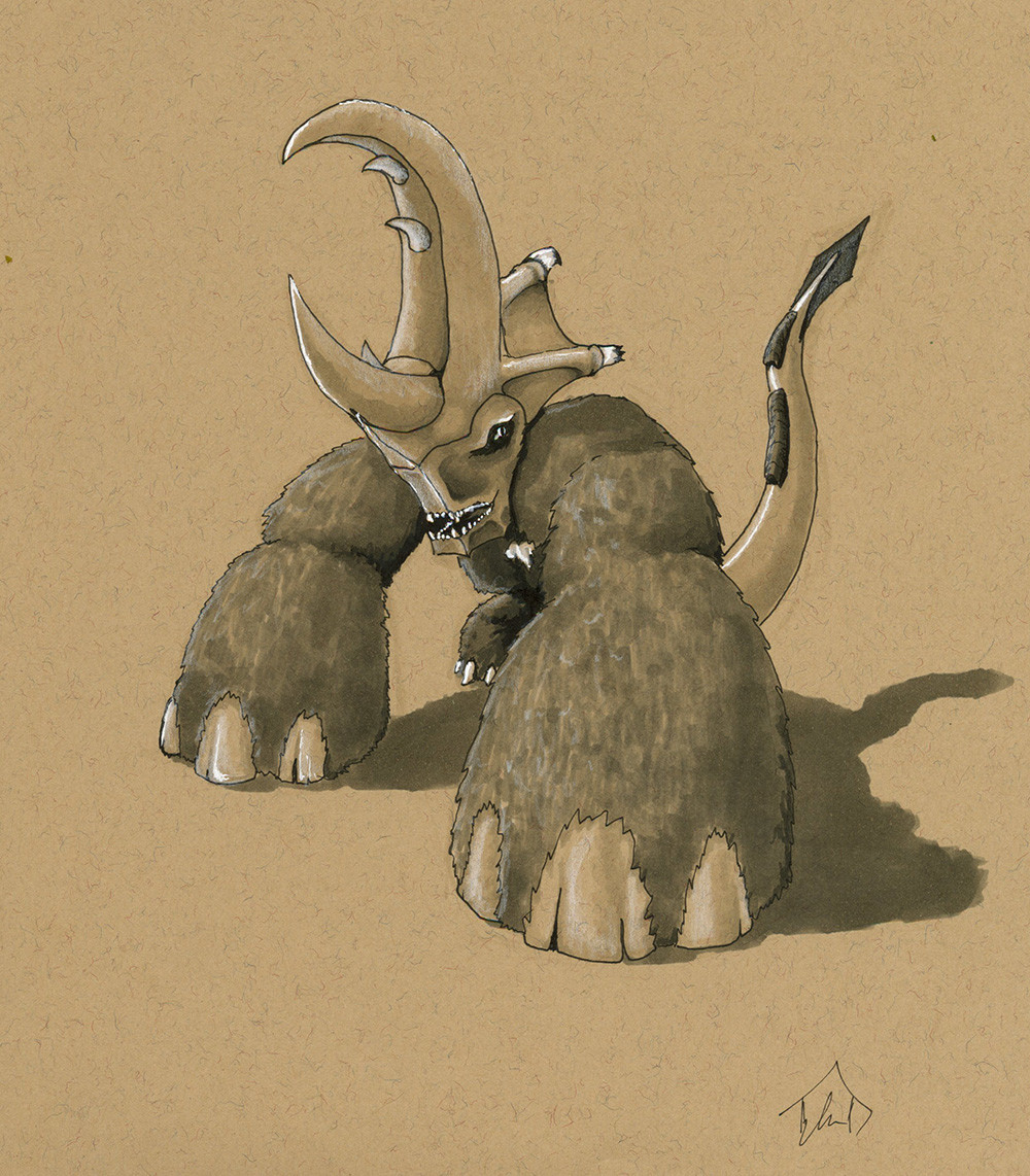 Tyler Dantuma - Hercurillatops Creature Mashup