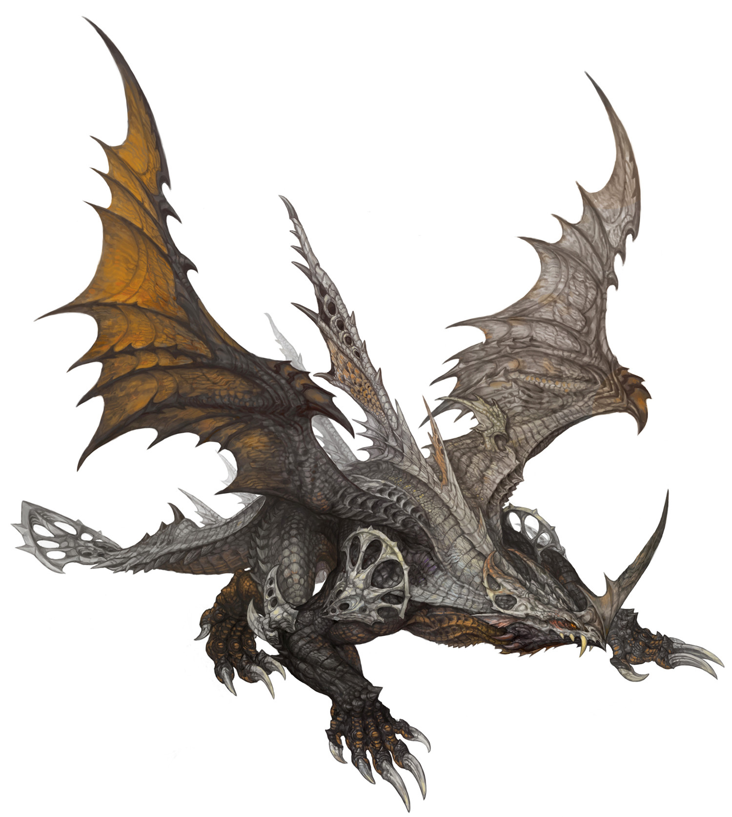 ArtStation - *DRAGON NEST* desert dragon