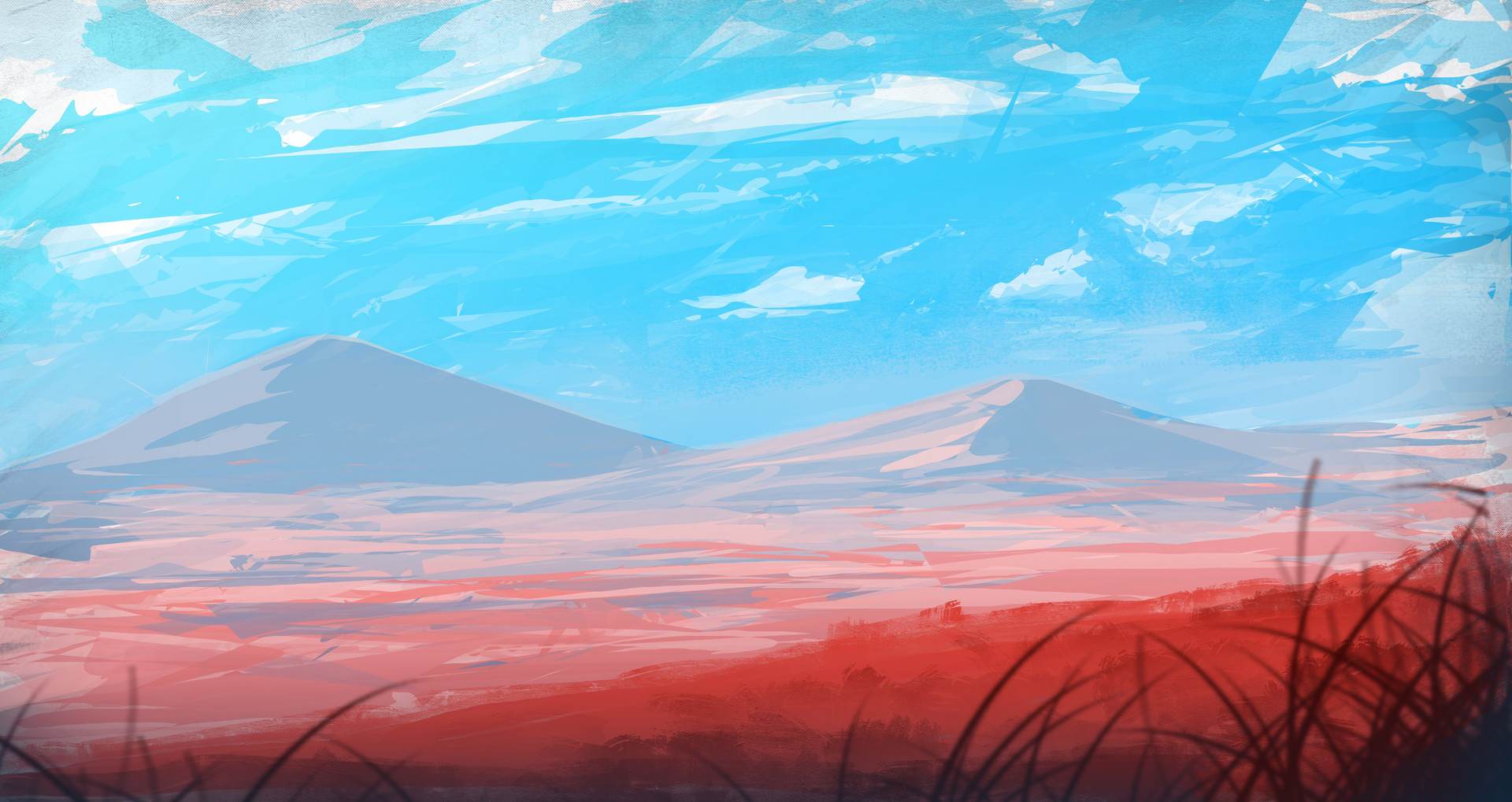 ArtStation - Red Fields