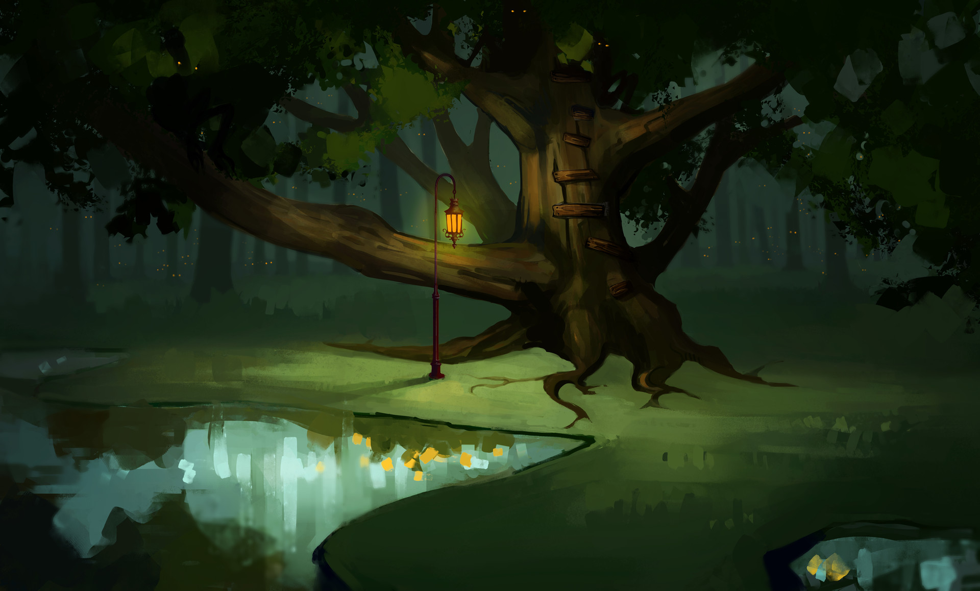 ArtStation - The forest
