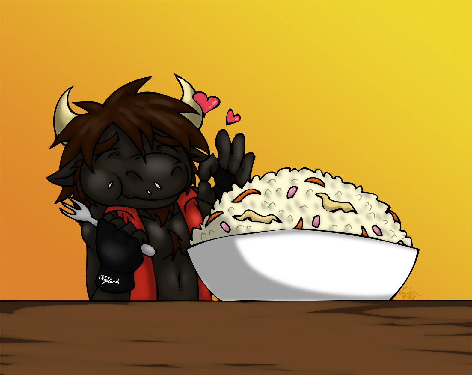 ArtStation - 30 days drawing - Day 3: Favourite food