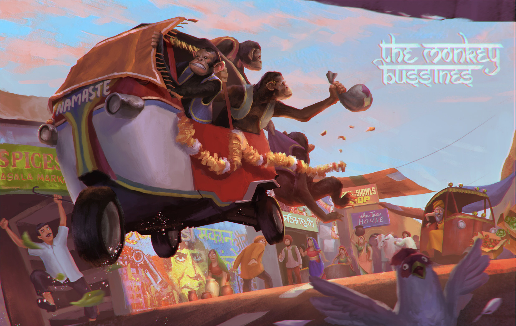 ArtStation - the monkey bussines