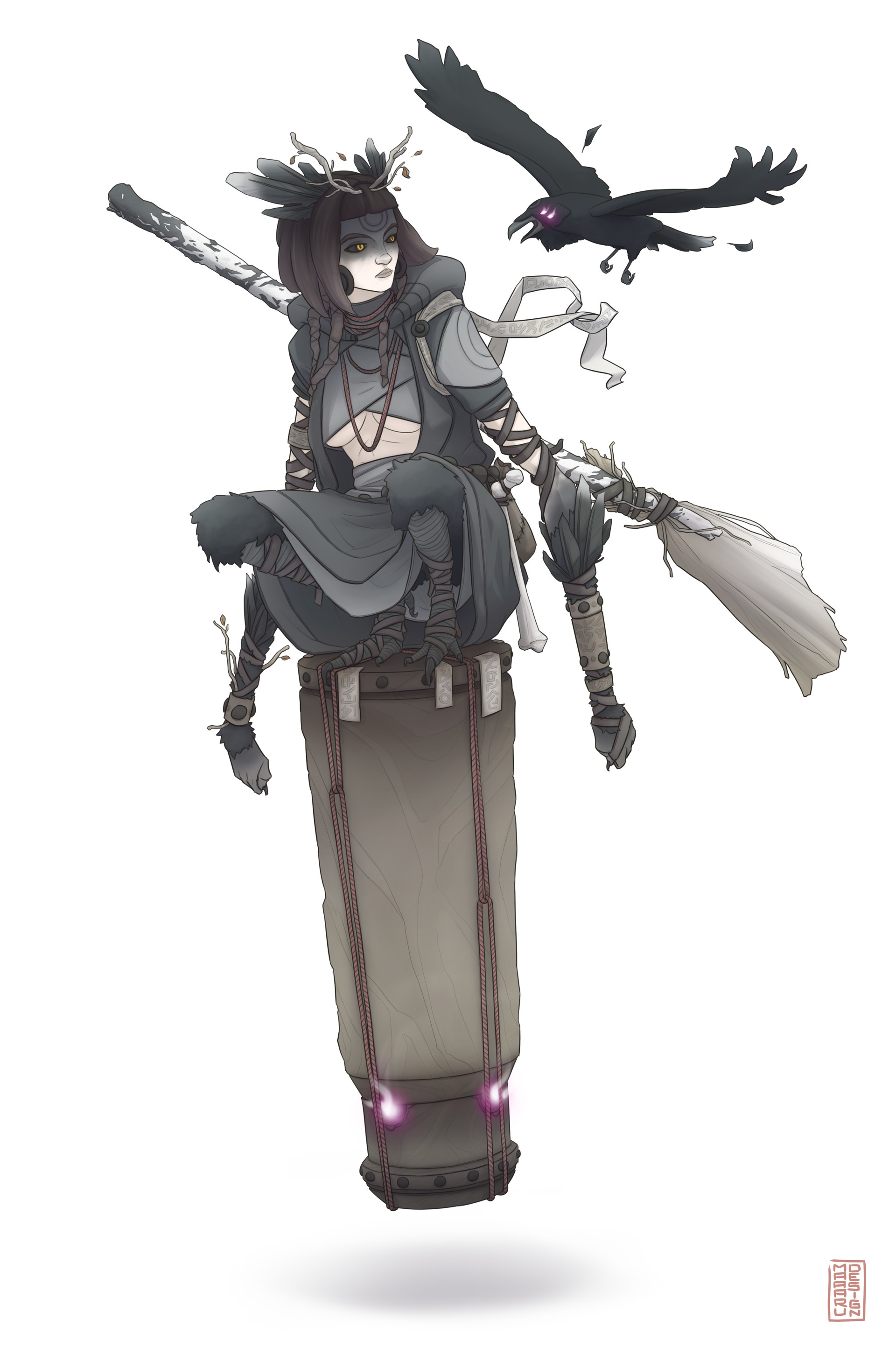 ArtStation - Character design - Baba Yaga