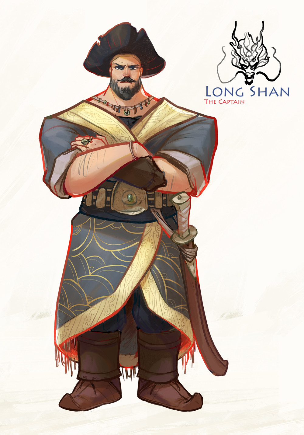 ArtStation - Long Shan the Captain