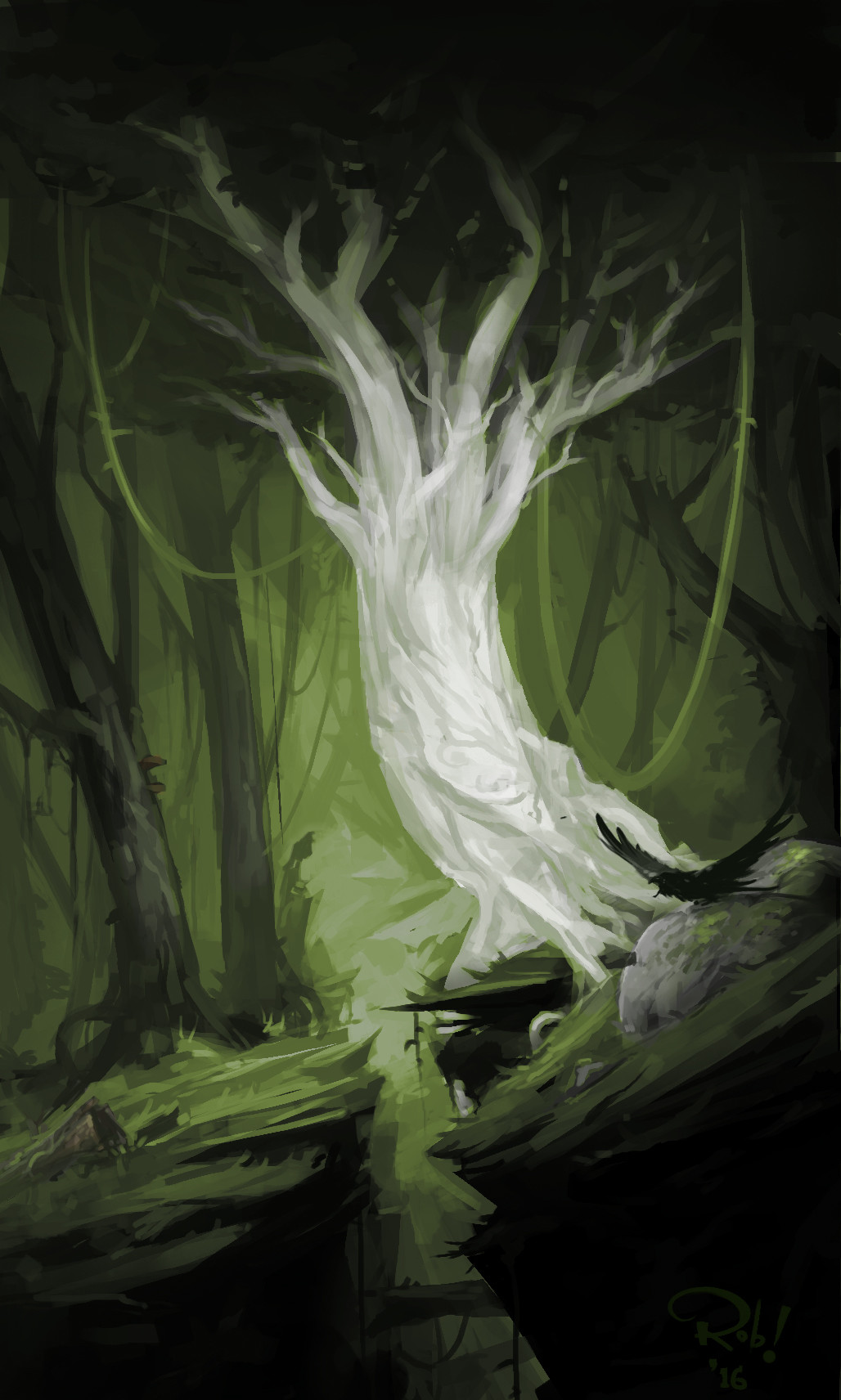 ArtStation - The White Tree