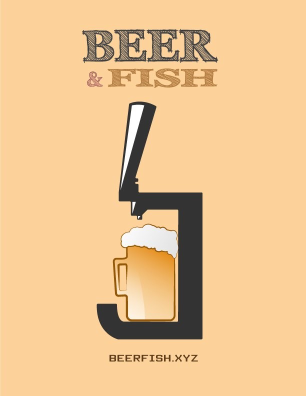 ArtStation - Logotype "Beer & Fish"