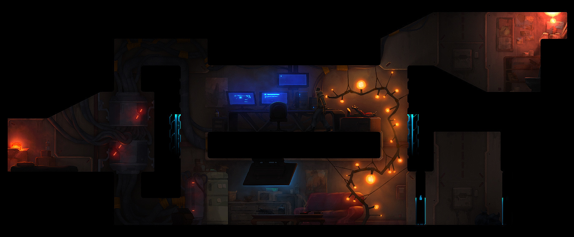 ArtStation - Interference - Sam's apartment