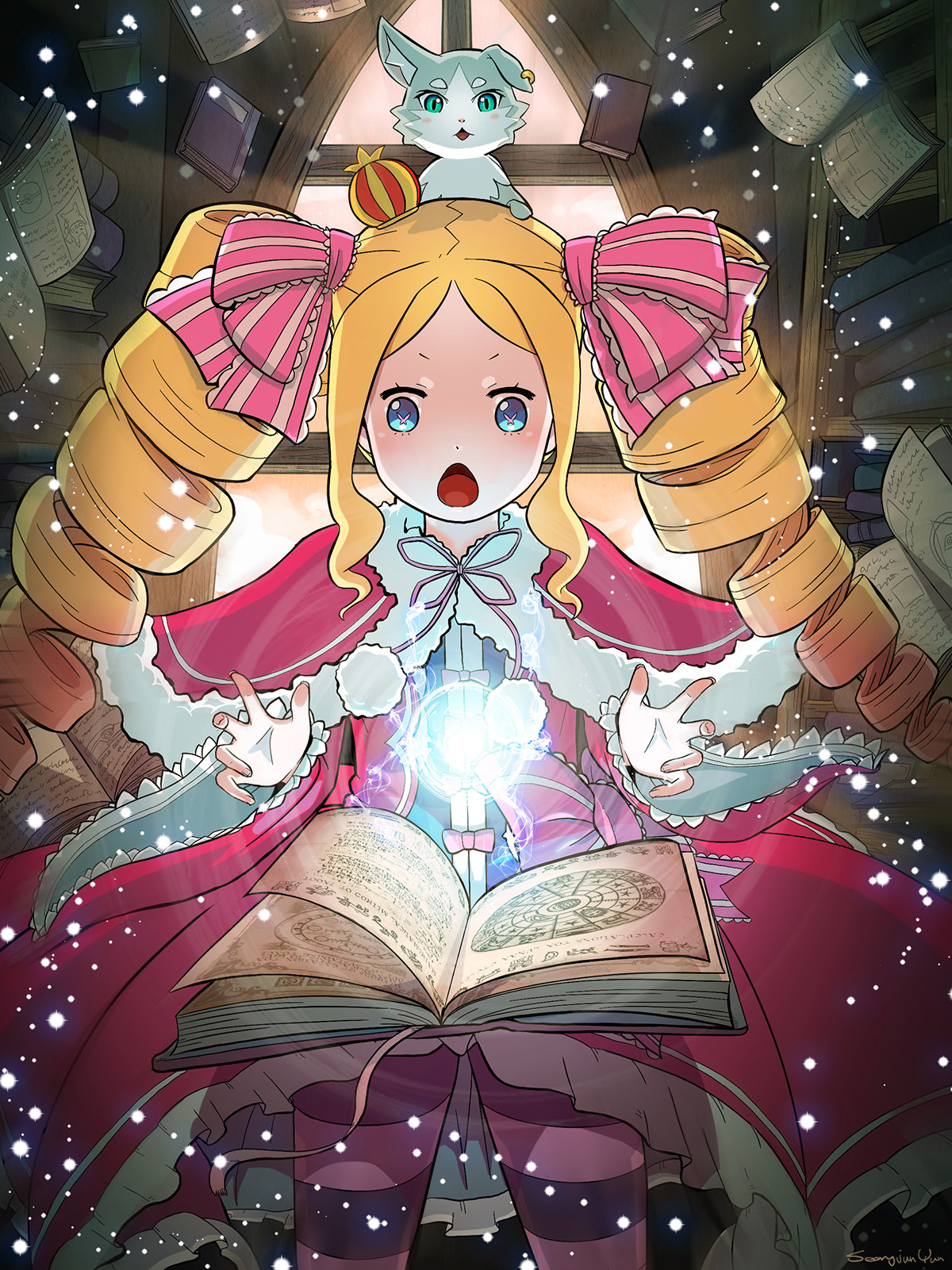 ArtStation - Beatrice from 'Re:0'