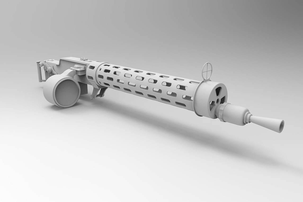 Eric Manley - Spandau Machine gun - 1915 MG08