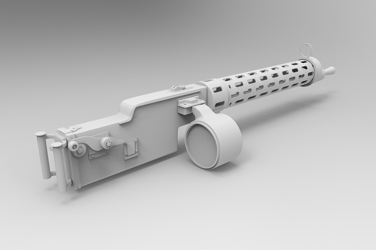 Eric Manley - Spandau Machine gun - 1915 MG08
