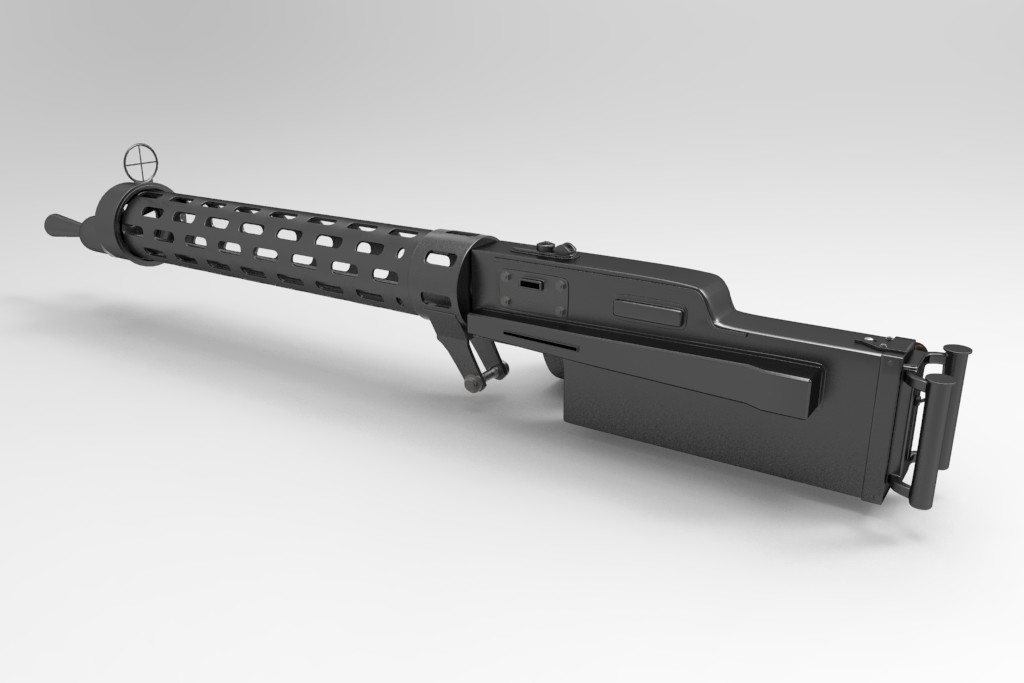 Eric Manley - Spandau Machine gun - 1915 MG08