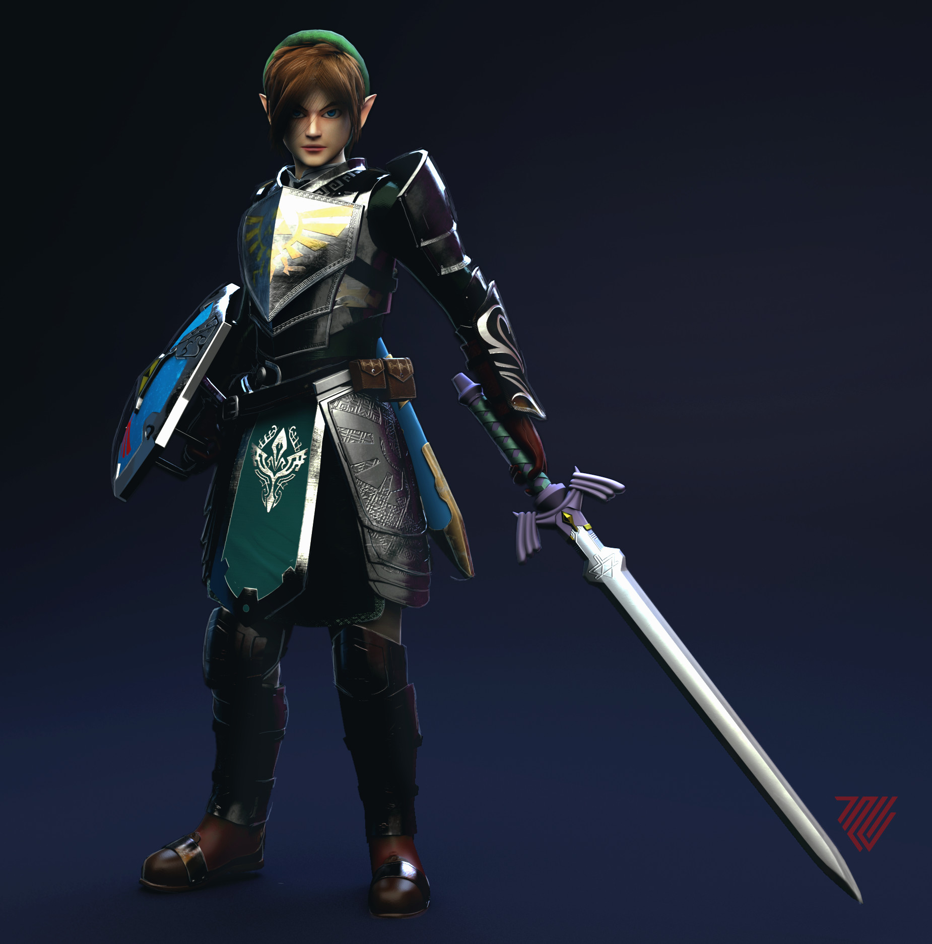 ArtStation - The Legend of Zelda Tribute (WIP)