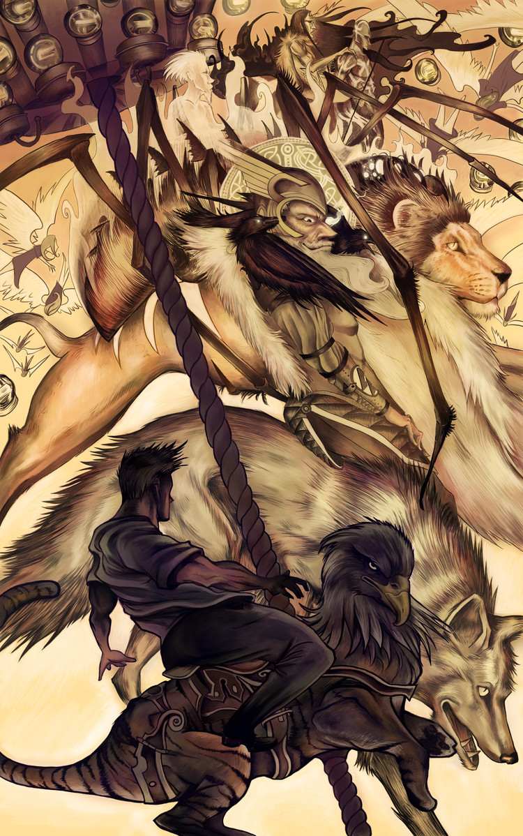 ArtStation - and Shadow saw the Gods...