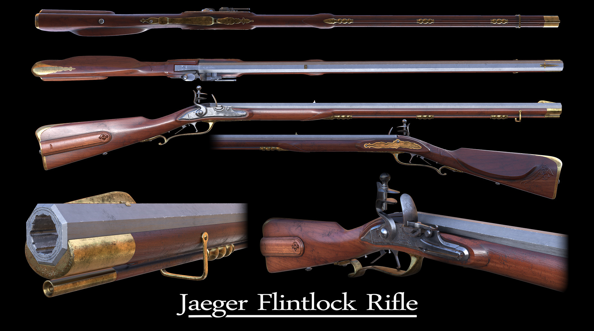 ArtStation - Jaeger Rifle