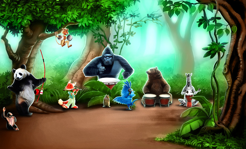 ArtStation - Jungle Fun