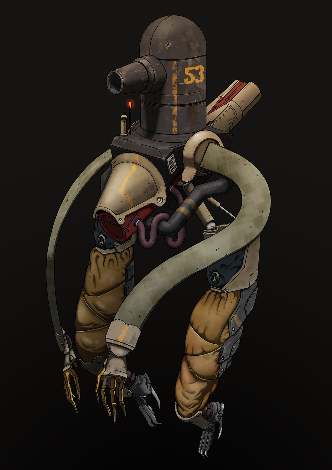 Egor Klyuchnyk - Hover junk robot