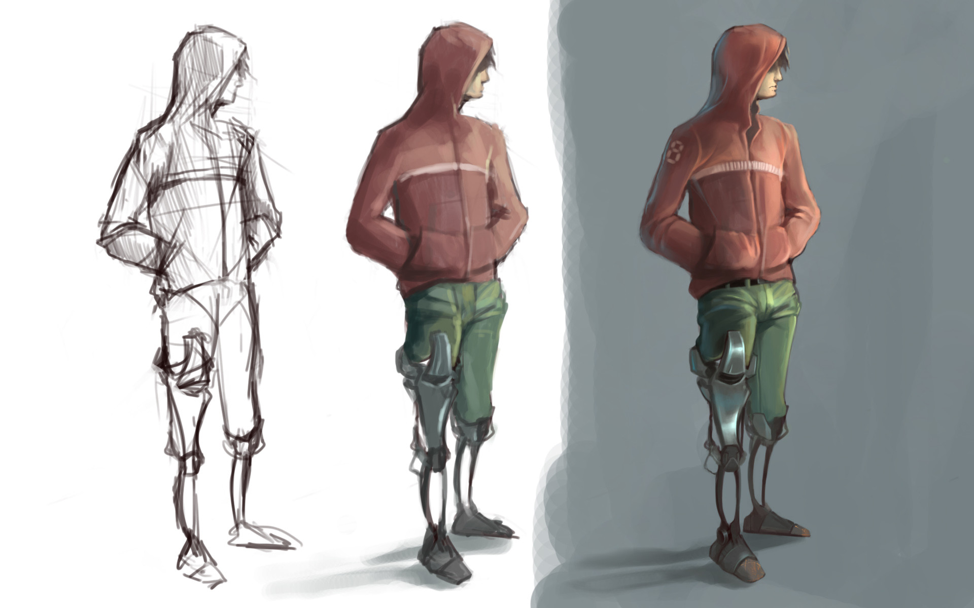 ArtStation - Prosthetic legs
