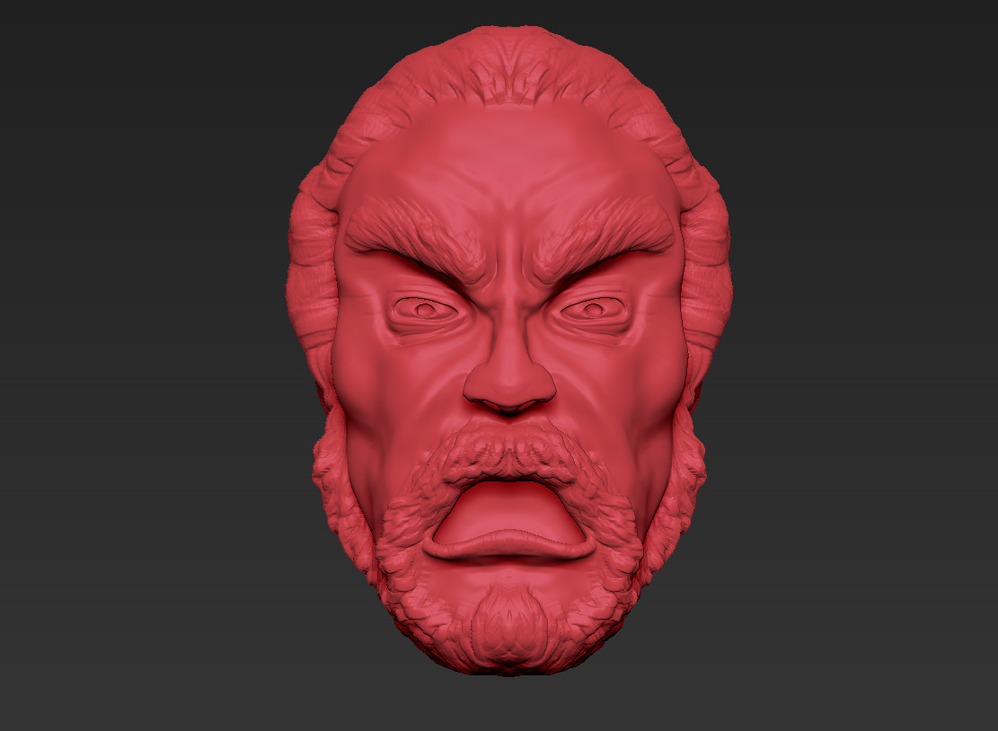 ArtStation - Old Angry Man