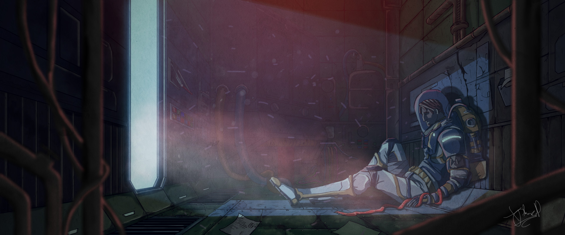 ArtStation - KVAZAR Shortfilm Flashback Concept Art