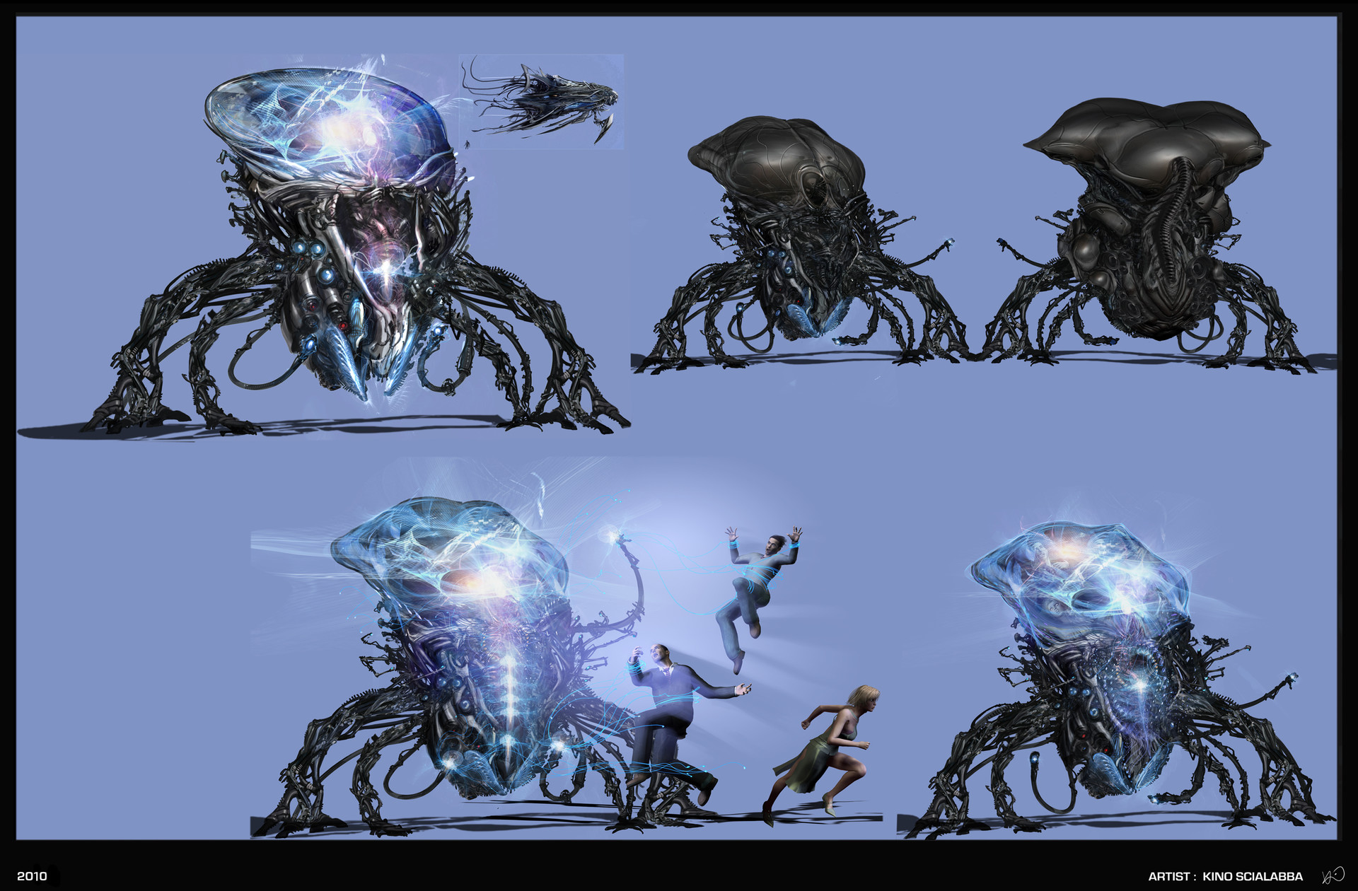Skyline Aliens Concept