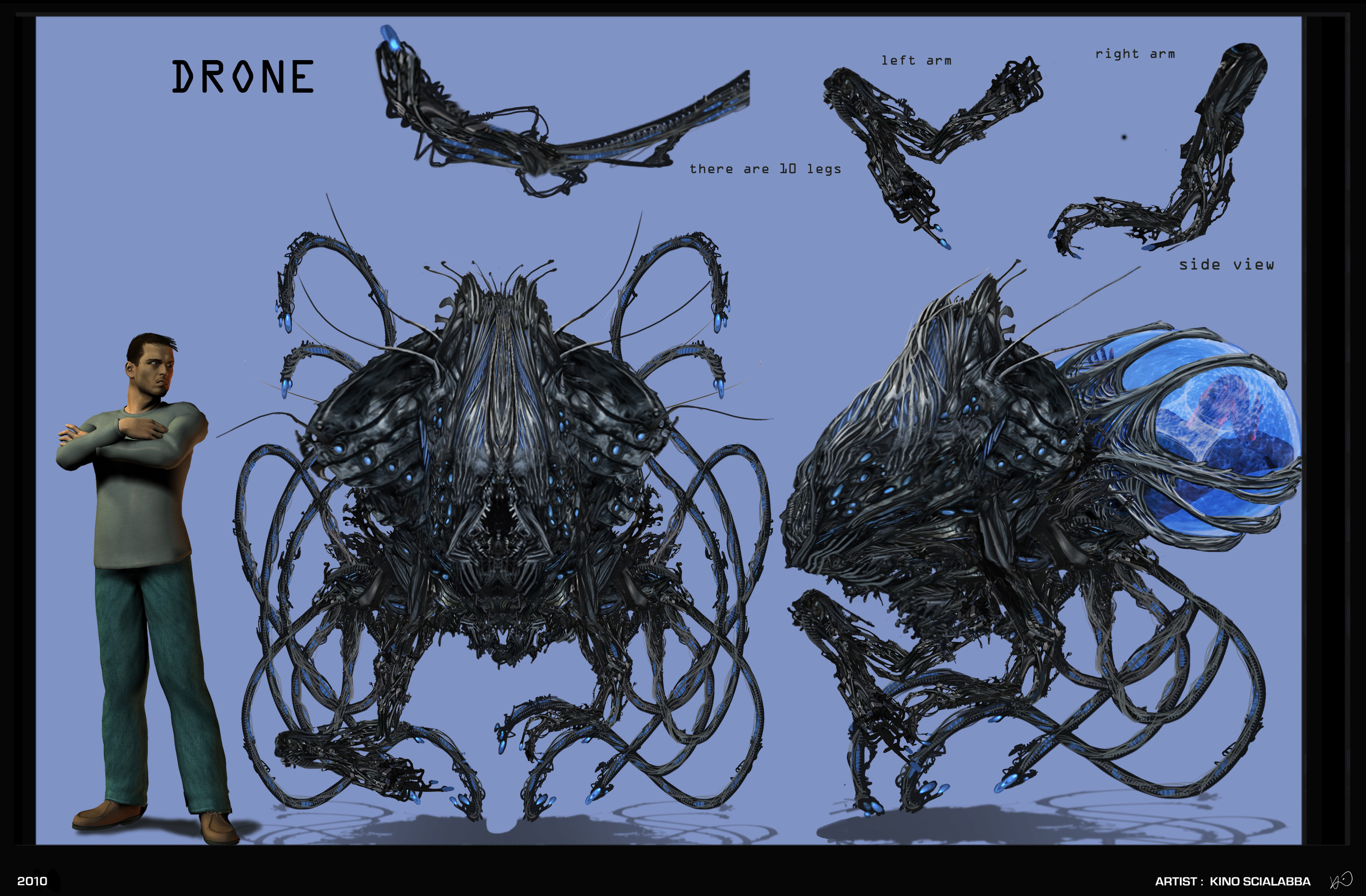 Skyline Aliens Concept