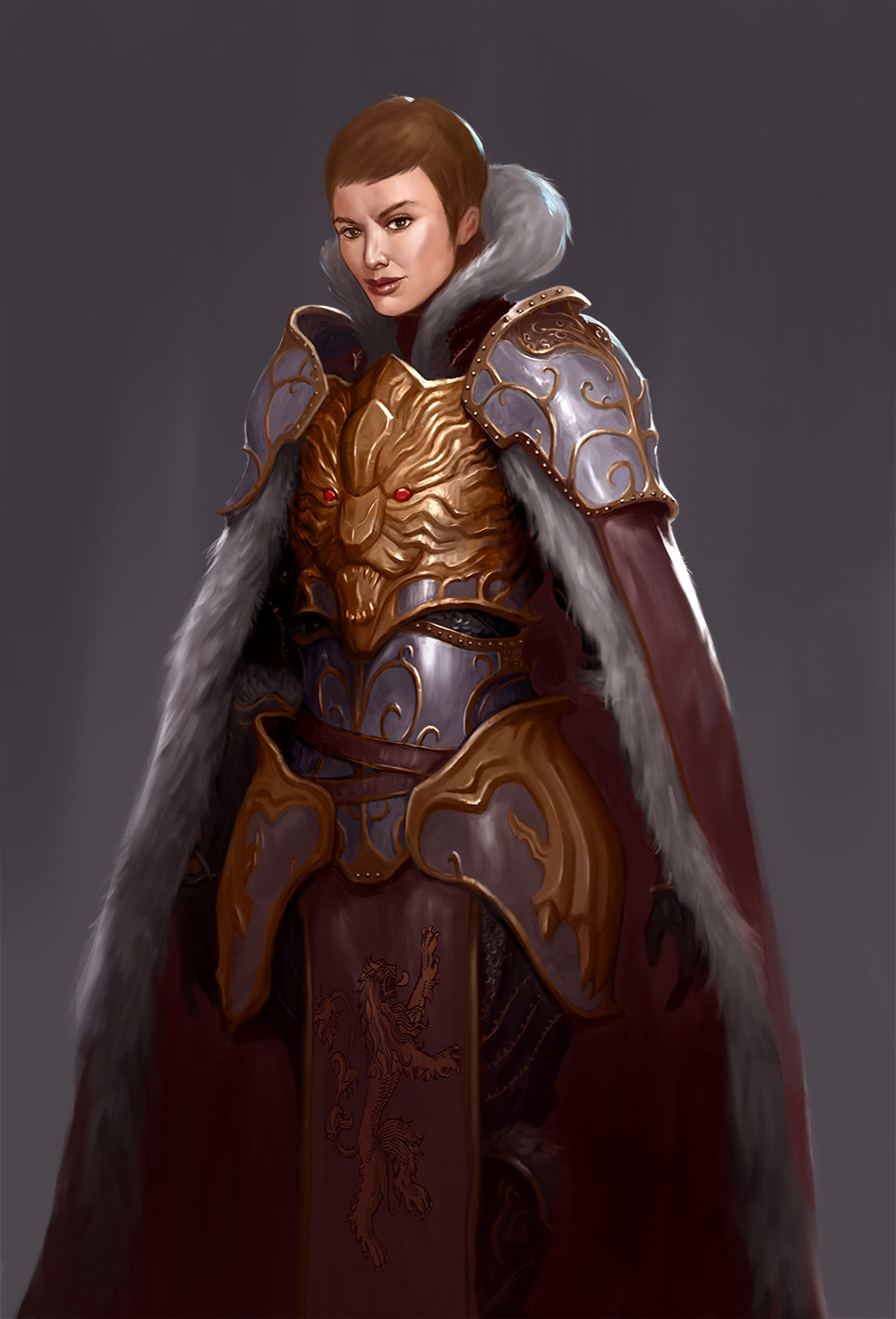 ArtStation - Battle Ready Cersei