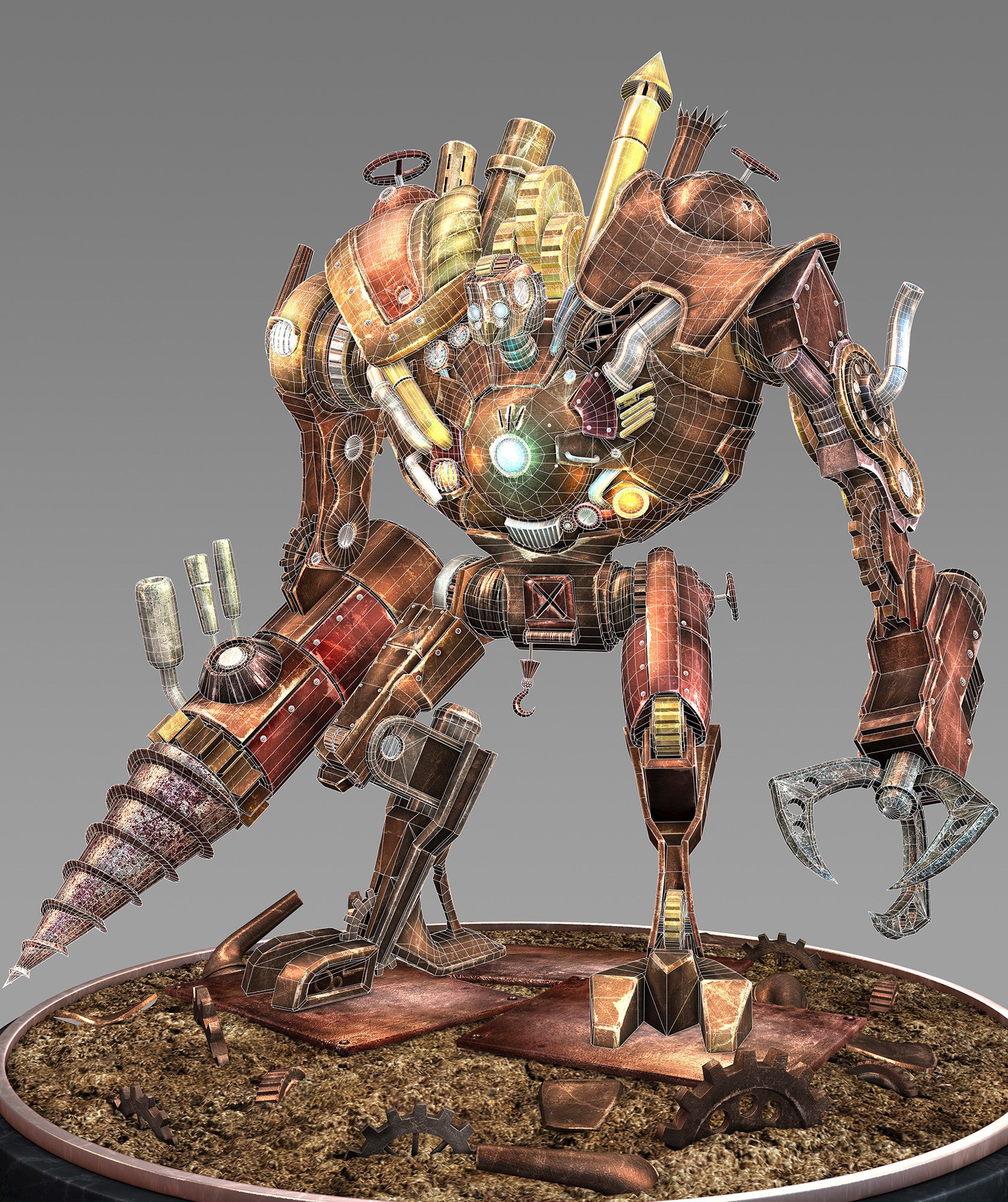 Mishal Alam - Steam Golem