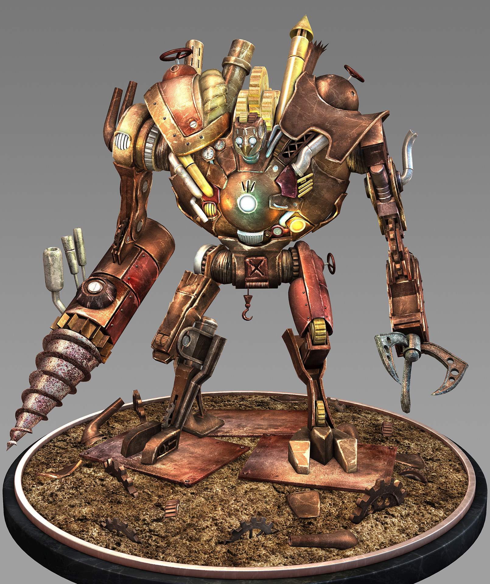 steam golem prosthesis