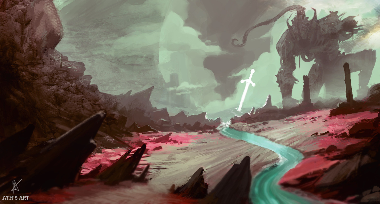 ArtStation - Fallen Knight